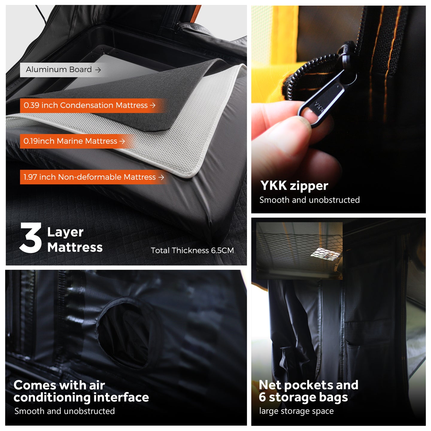 Naturnest Hard Shell Roof Top Tent,High Quality Tent Products