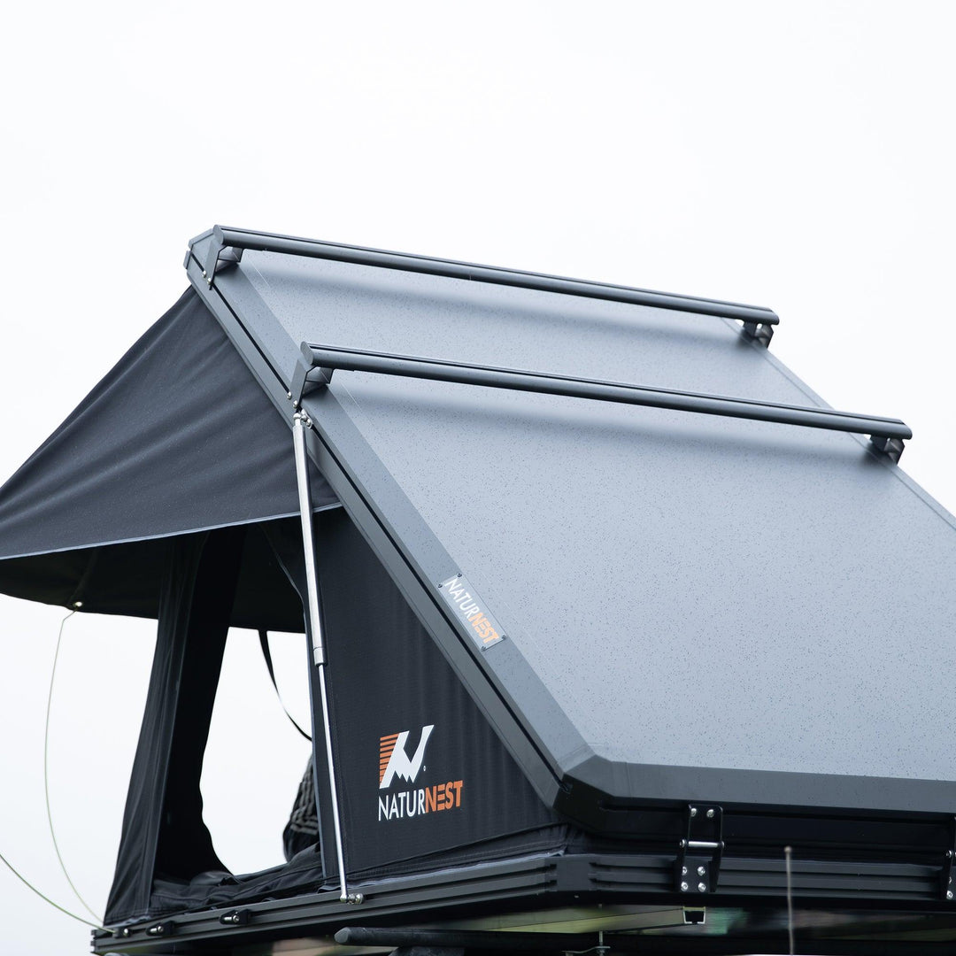Naturnest Triangle Roof top tent with big awning