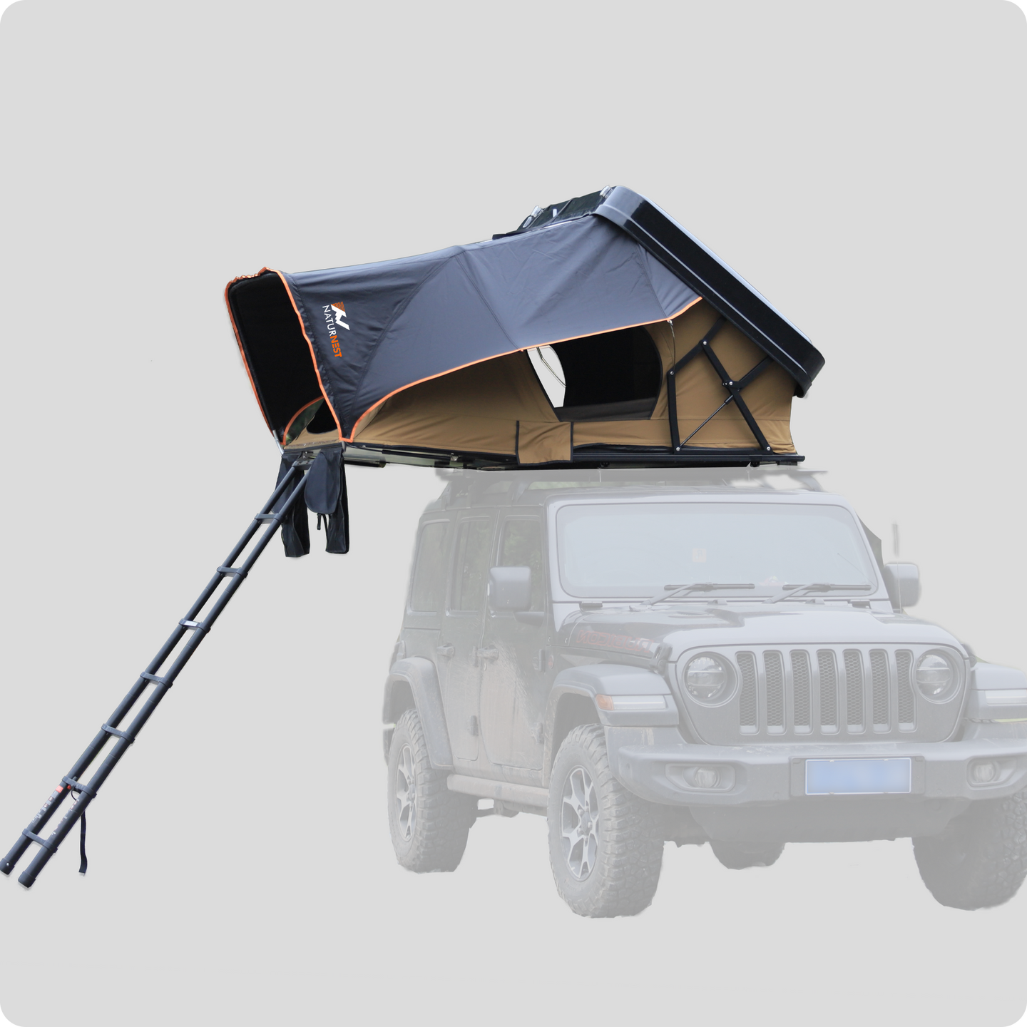Naturnest Polaris 2 Triangle rooftop tent